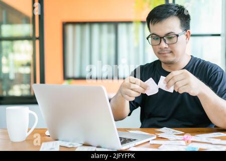 Winning government lottery concept : Thai people checking result of ...