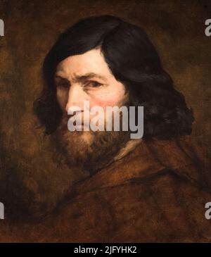 JEAN-FRANCOIS MILLET (1814-1875) French painter. Photo by Nadar Stock ...