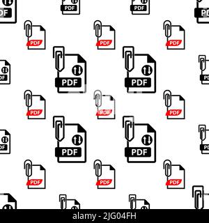 PDF download seamless pattern background. Business flat vector ...