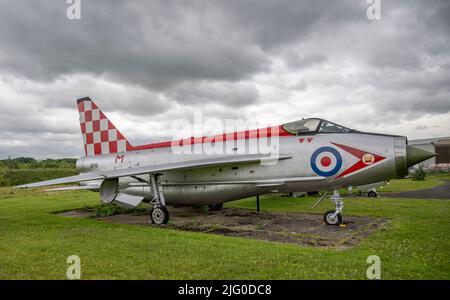 RAF English Electric Lightning ZF583 Stock Photo - Alamy