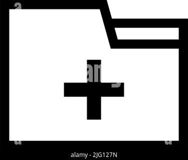 Add new icon simple flat vector symbol outline collection set logo ...