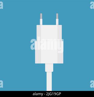 Cartoon electrical cables flat vector illustrations set Stock Vector ...