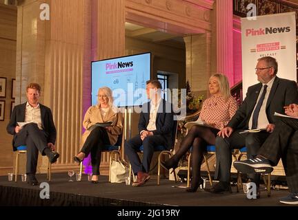 MLA Matthew O'Toole at the SDLP Annual conference at Crowne Plaza Hotel ...