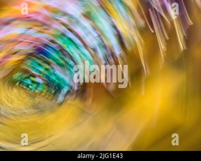 Blurred backplate background of seeds packing in store Stock Photo - Alamy