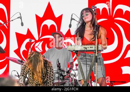 Vox Rea, formely the Katherines, perform at Canada Day Celebrations ...