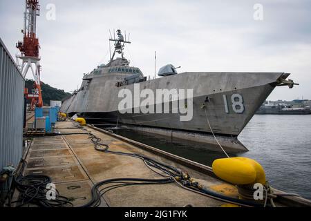 YOKOSUKA, Japan (Jun. 21, 2022) Community members pose for a photo ...