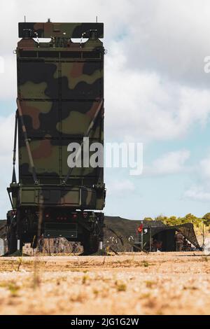 A U.S. Marine Corps AN/TPS-80 Ground/Air Task-Oriented Radar (G/ATOR ...