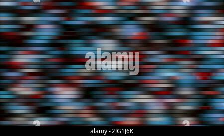 Pixel animation pattern with distortions. Motion. Electronic image made ...