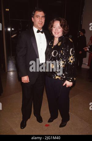 Kathy Bates at the 49th Annual Golden Globe Awards at Beverly Hilton ...