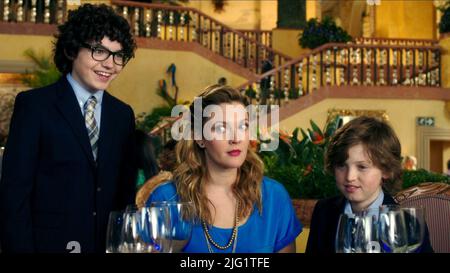 BLENDED, l-r: Braxton Beckham, Drew Barrymore, Kyle Red Silverstein ...