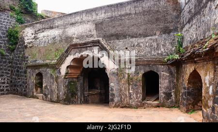 Entrance to the Fort, Manjarabad Fort, Hassan, Karnataka, India Stock ...