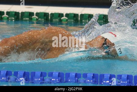 Roman Fuchs of France Finale 4 X 200 M Freestyle Men during the 19th ...