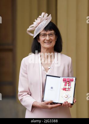Professor Dame Jennifer Harries after she was made Dame Commander of ...