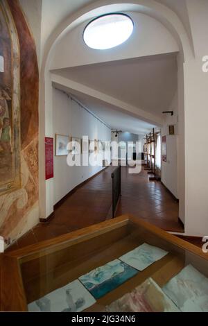 Museum of Paper and Watermark, Former Convent of the Dominicans, Fresco ...