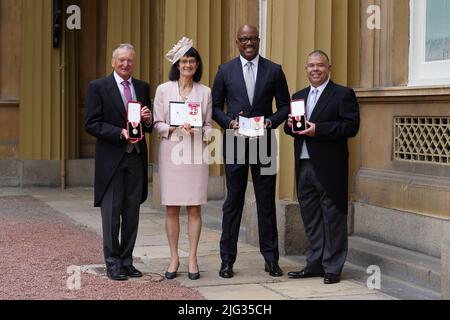 Professor Kevin Fenton with their CBE (Commander of the Order of the ...