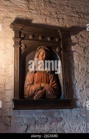 Gradara Castle, Interior, Marche, Italy, Europe Stock Photo - Alamy