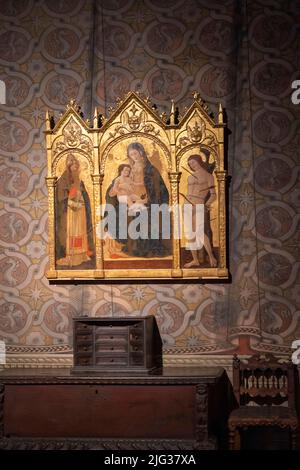Gradara Castle, Interior, Marche, Italy, Europe Stock Photo - Alamy