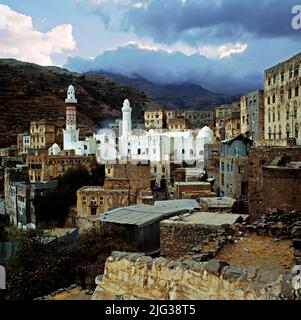 Yemen Jiblah mosque Stock Photo - Alamy