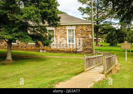 Old Stone Church, Old Catoosa Parkway, Ringgold, Georgia Stock Photo ...