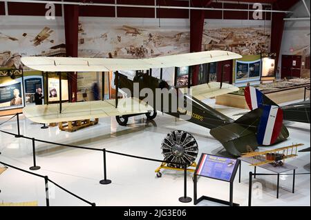 De havilland dh-4 liberty (r.a.i.d. 22-578), replica of an ;aircraft ...