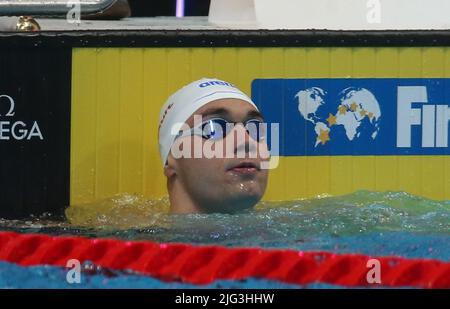 Kristof Milak of Hongrie Finale 100 M Butterfly Men during the 19th ...