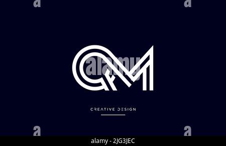 QM, MQ, M or Q Alphabet letters Abstract Icon Logo Stock Vector Image ...