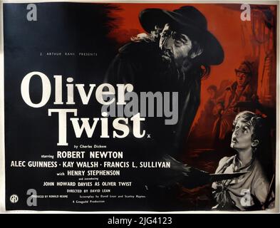 ANTHONY NEWLEY as The Artful Dodger and JOHN HOWARD DAVIES as OLIVER ...