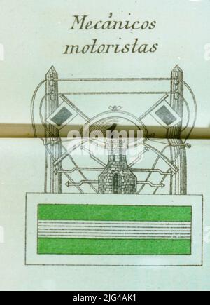 General and currency distinctive of the 1st Telegraph Regiment ...