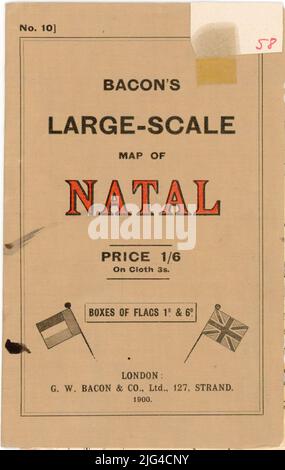 Bacon's large print war map showing 50 miles round Washington and ...
