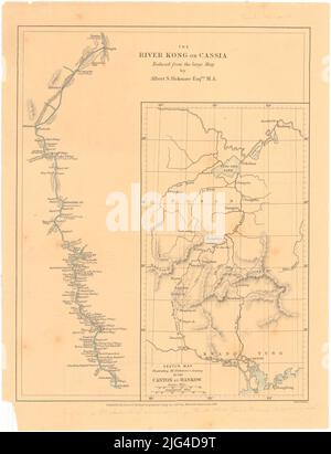 Map of Hankow Stock Photo - Alamy