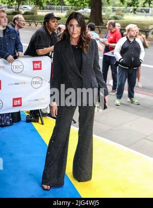 Lisa Snowdon, TRIC Awards, Grosvenor House, London, UK Stock Photo - Alamy