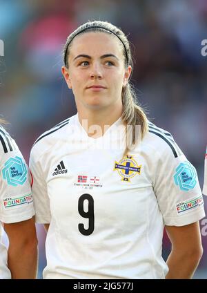 Northern Ireland's Simone Magill during the UEFA Women's Euro 2025 ...