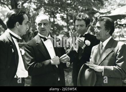 THE GODFATHER, Richard Conte, 1972 Stock Photo - Alamy