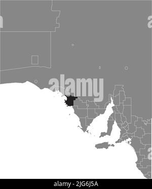 Streaky Bay (South Australia) outline map set Stock Vector Image & Art ...
