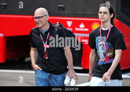 Spielberg, Austria. 8th July, 2022. #5 Sebastian Vettel (DEU, Aston ...