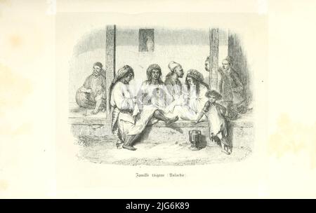 Romani family from the gypsy village of Gigikhana near Bukhara, Uzbekistan Stock Photo - Alamy