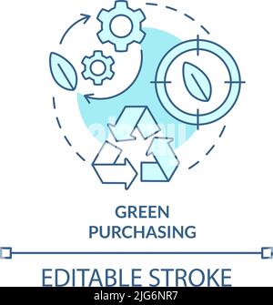 Sustainable Sourcing concept. Eco-friendly practices in business ...