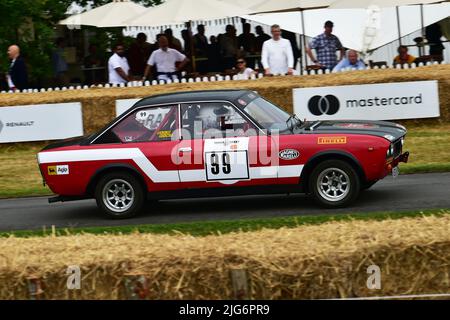 Mark Bendle, FIAT 124, Forest Rally Stage, Birth of Stage Rallying ...