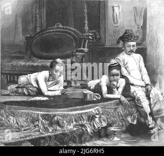 King Thibaw and Queen SupayaLat Stock Photo - Alamy
