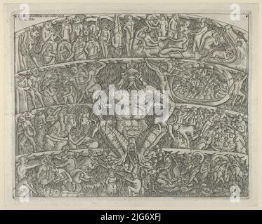 Drawings and Prints, Print, The Inferno according to Dante; in the ...