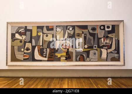 Ecuadorian painter Oswaldo Guayasamin's home was designed and built for ...