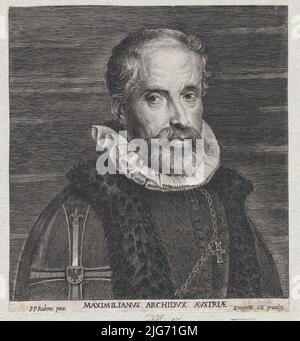 Portrait of Maximilian III, Archduke of Austria (1558-1618), known as ...