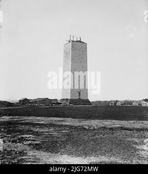 Washington Monument, started 1848, completed 1884. World's tallest ...