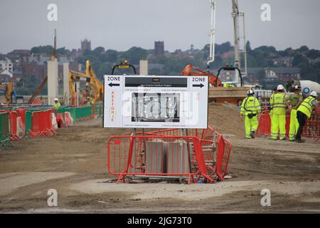 Liverpool,8th July 2022 Evertons New ground taking shapeCredit: Ian ...