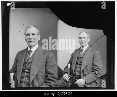 Portrait of Brigadier General James Shields, of California. 1862. 19th ...