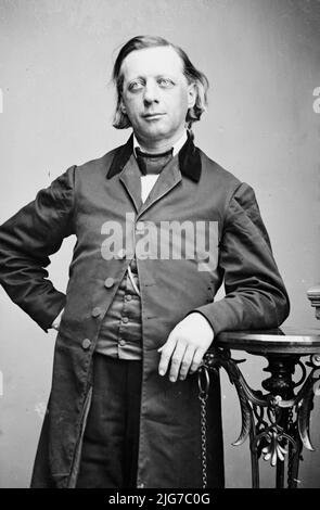 Henry Ward Beecher, between 1855 and 1865. [Clergyman, social reformer ...
