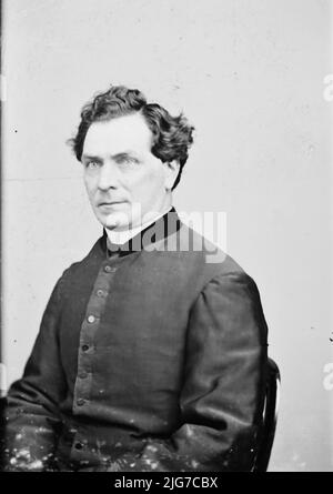 Portrait of Rev. Father McNulty, a religious leader captured in the ...