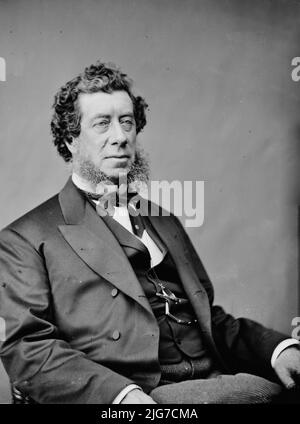 Hon. Hamilton Fish, between 1855 and 1865. [Politician: Governor of New ...