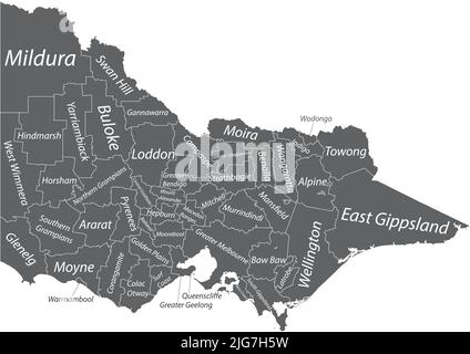 Area map of Perth, Australia. Dark background version for infographic ...