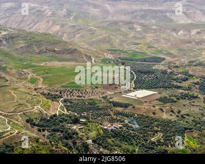 The Mountains of Gilead and the Jordan, Jordan, valley, landscape ...